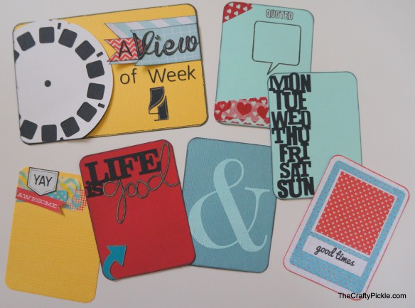 Handmade Project life cards – Taniesa Vlasak | The Crafty Pickle