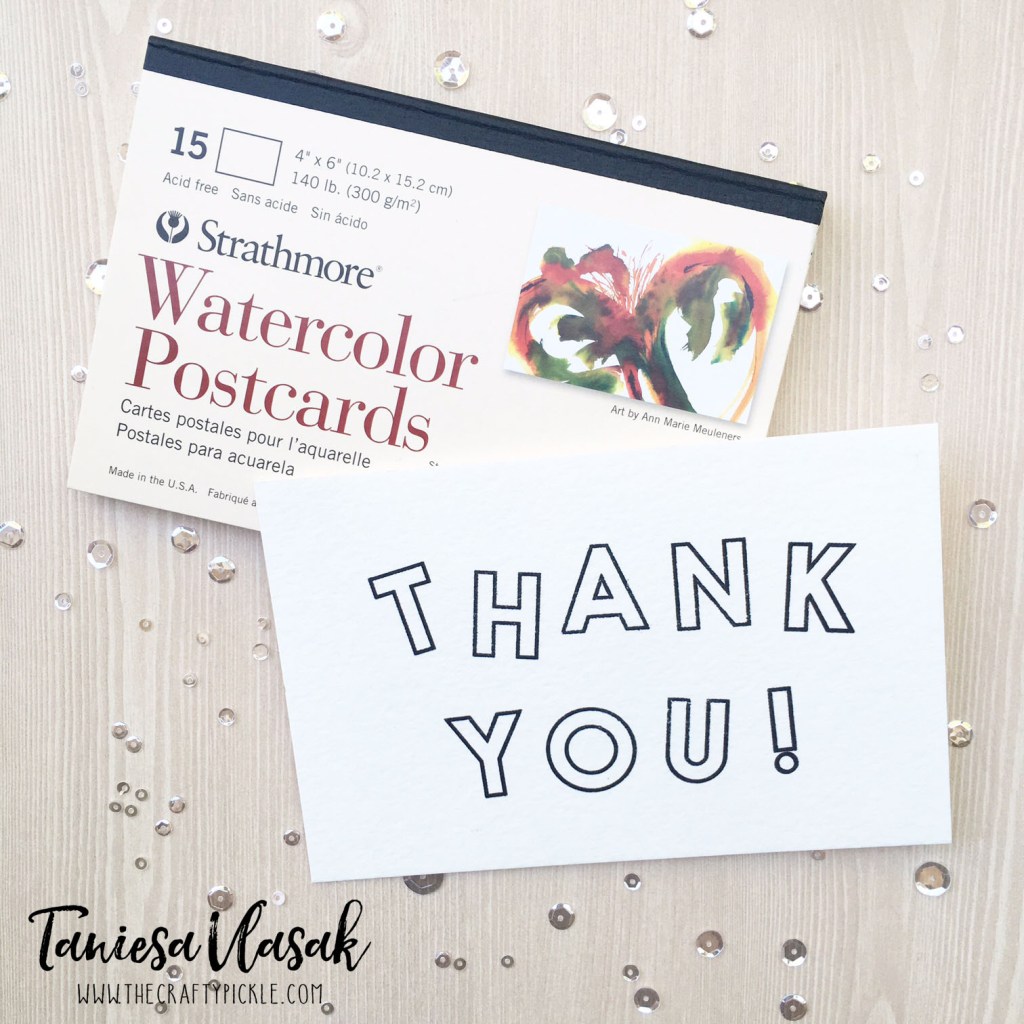 Create your own Handmade Postcards! – Taniesa Vlasak | The Crafty Pickle