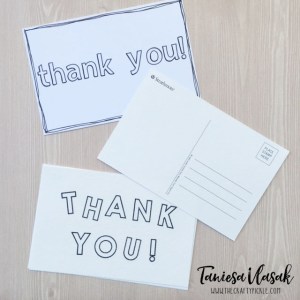 Create your own Handmade Postcards! – Taniesa Vlasak | The Crafty Pickle