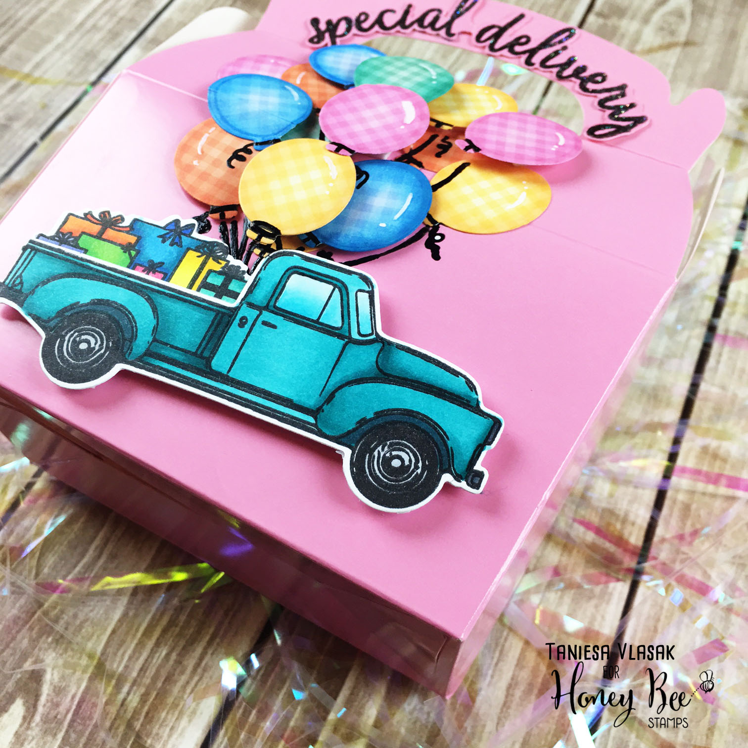 Special Delivery | Gift Box Decoration – Taniesa Vlasak | The Crafty Pickle